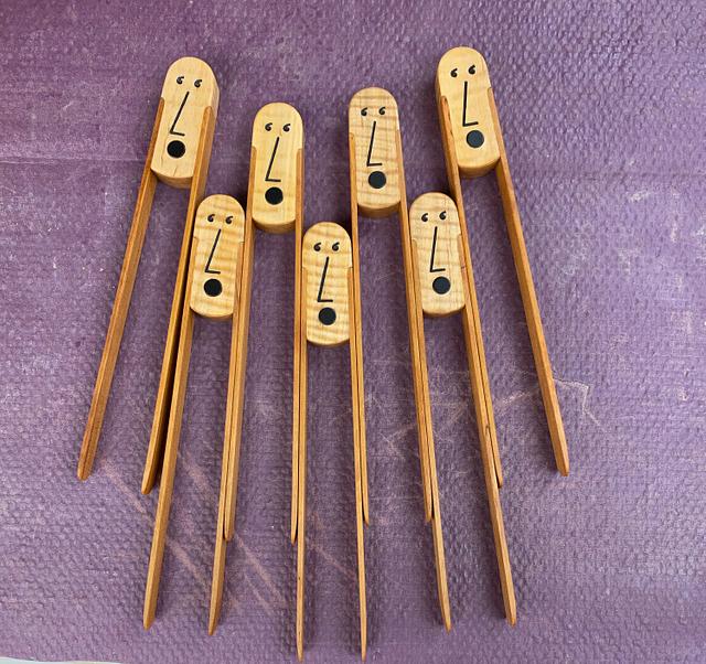 A Chorus of Toaster Tongs - Woodworking Project by Ross Leidy - Craftisian