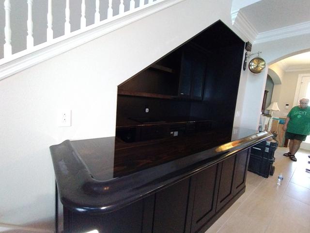 Custom Bar Build - Woodworking Project by Clayton James Woodworks ...