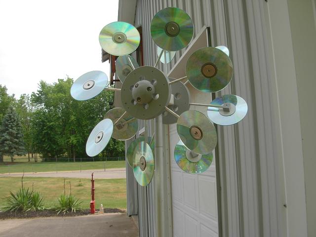 CD Windmill - Metalworking Project by Jim Jakosh - Craftisian