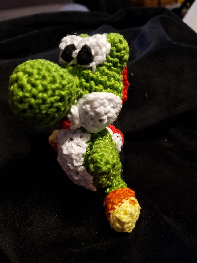 Mini Yoshi - Needleworking Project by Mrs. Dietrich - Craftisian
