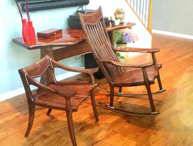 Chairs, rockers, lowback - Woodworking Project by Tim0001 - Craftisian