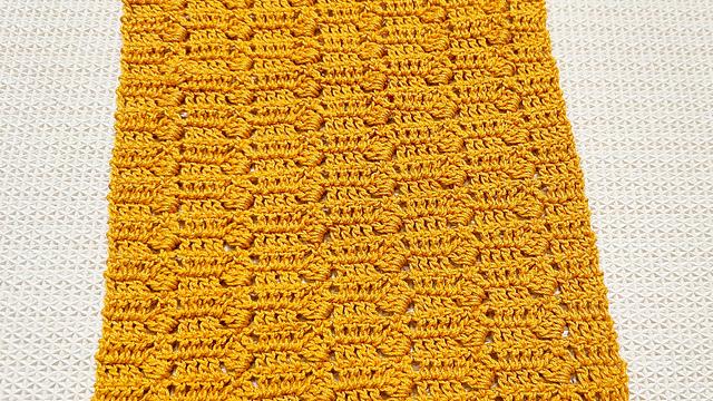 Two Row Repeat Easy Crochet Table Runner - Needleworking Project by ...