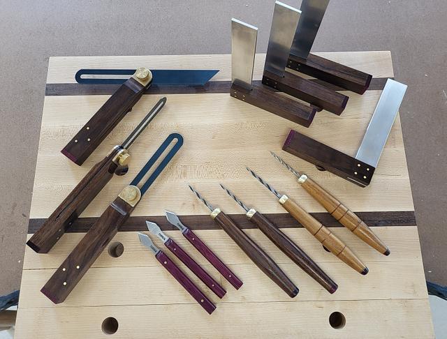 Layout Tools - Woodworking Project by Eric - the "Loft" - Craftisian