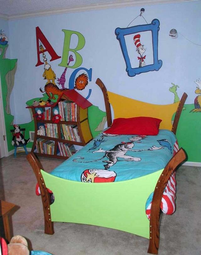 Children's Dr. Suess Style Bed - Woodworking Project by awsum55 ...