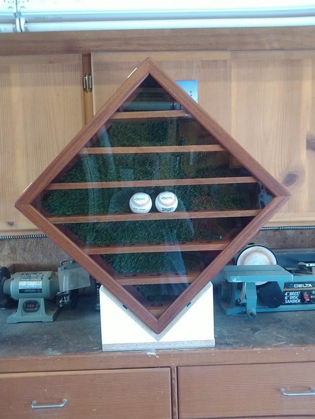 baseball cabinet - Woodworking Project by Pottz - Craftisian