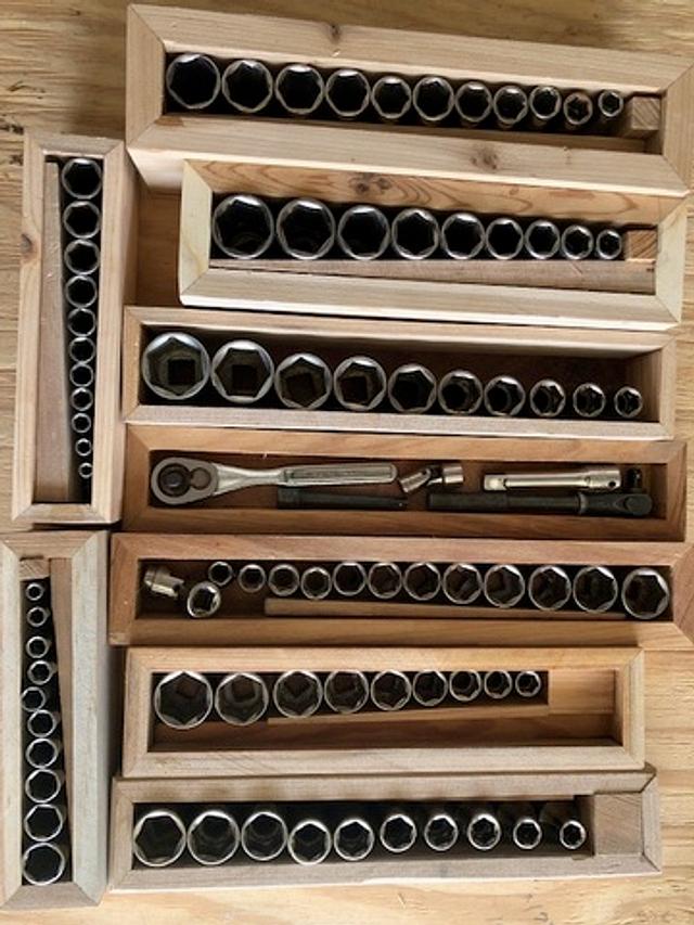 Socket trays - Woodworking Project by Gary G - Craftisian