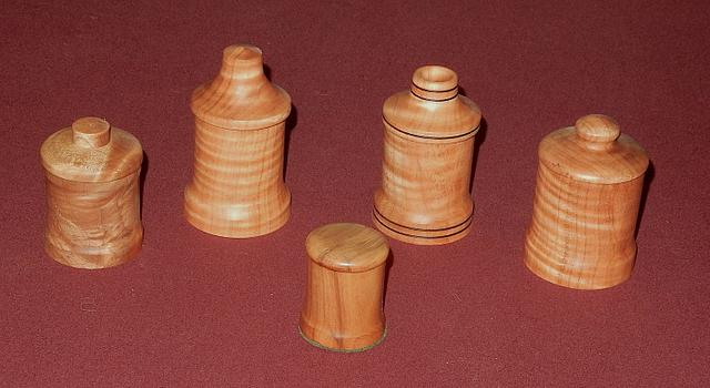 Lidded boxes - Woodworking Project by LesB - Craftisian