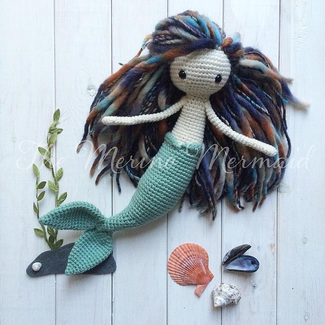 Miriam the Mermaid, again - Needleworking Project by The Merino Mermaid ...