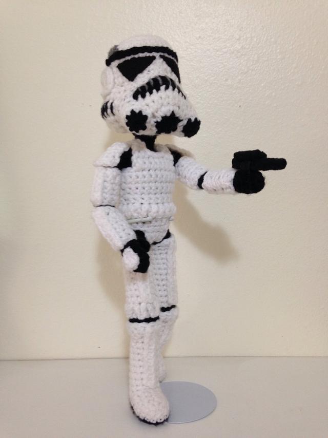 Stormtrooper - Needleworking Project by Betsi Brunson - Craftisian
