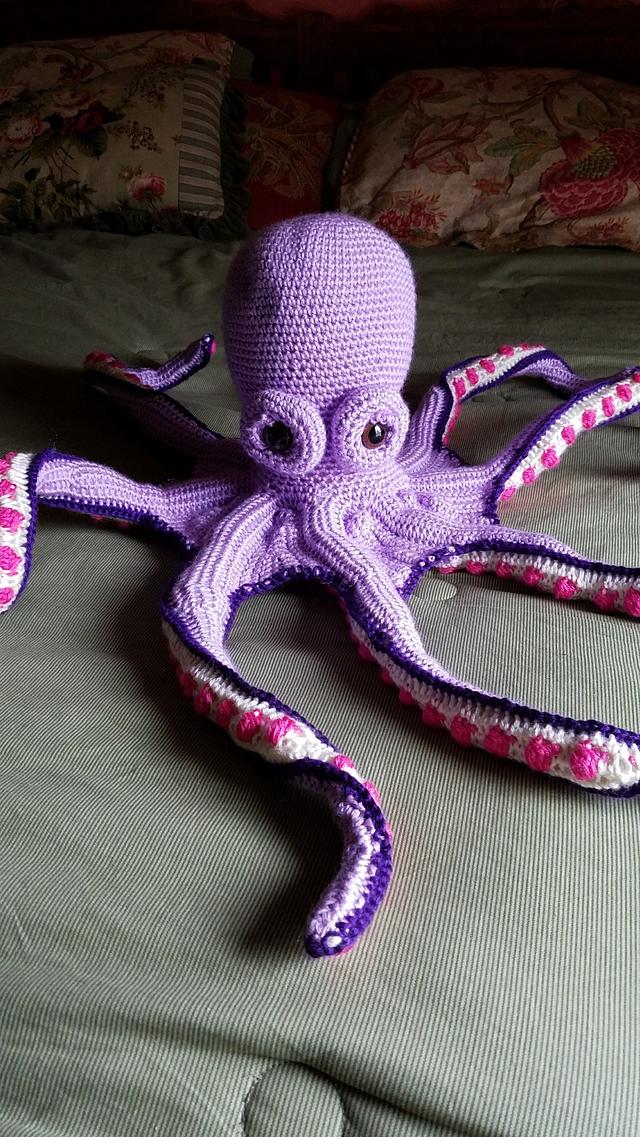Claude the Octopus - Needleworking Project by Charlotte Huffman ...