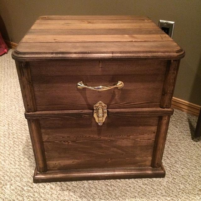 Small Toy Chest - Woodworking Project by Rosebud613 - Craftisian