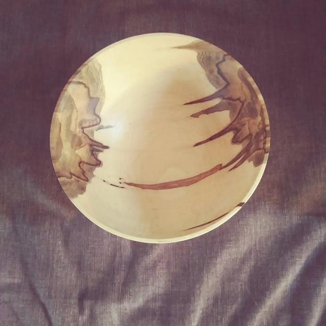 Ambrosia maple bowl - Woodworking Project by Rustic1 - Craftisian