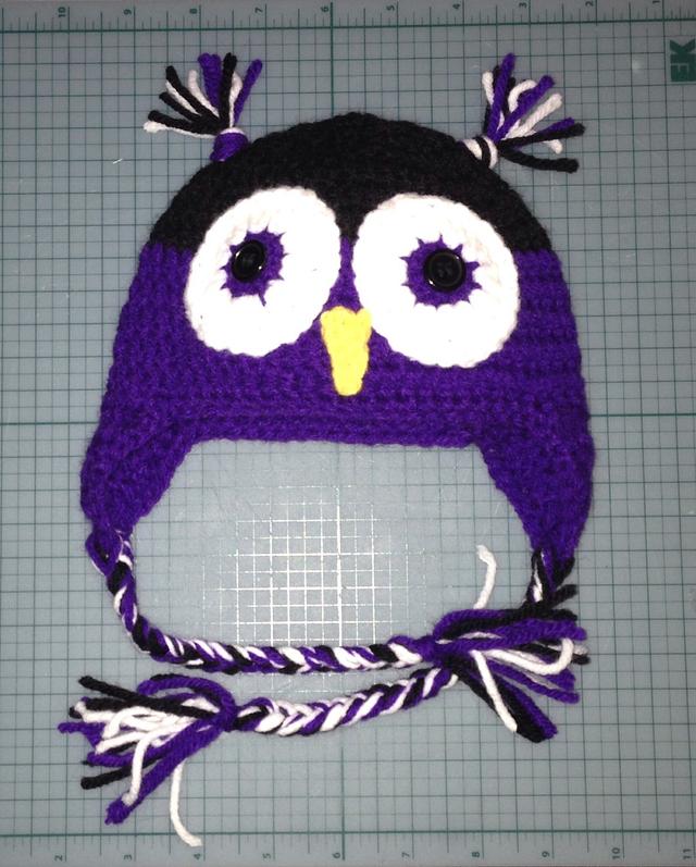 Owl hat - Needleworking Project by Butterfly80 - Craftisian