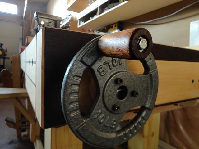 HANDWHEEL FOR MY NEW VISE - Woodworking Project by kiefer - Craftisian