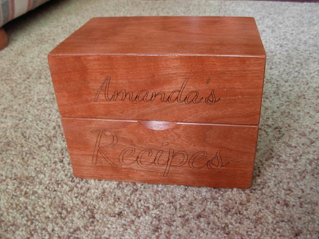 Recipe Box - Woodworking Project by Jim Jakosh - Craftisian