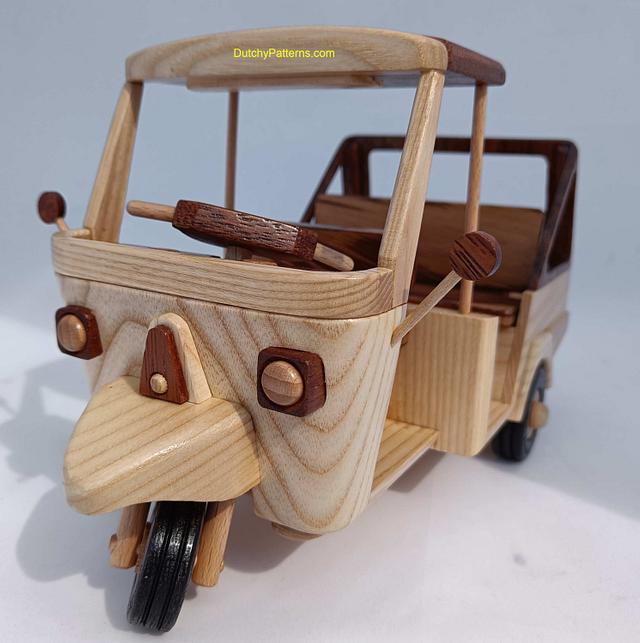 Tuk-tuk - Woodworking Project by Dutchy - Craftisian