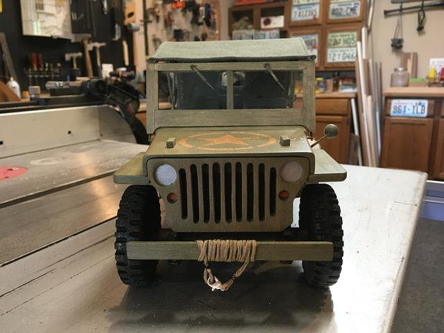 Revisiting a jeep build from the past - Woodworking Project by French ...