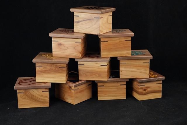 Batch o' Ring Boxes - Woodworking Project by SplinterGroup - Craftisian