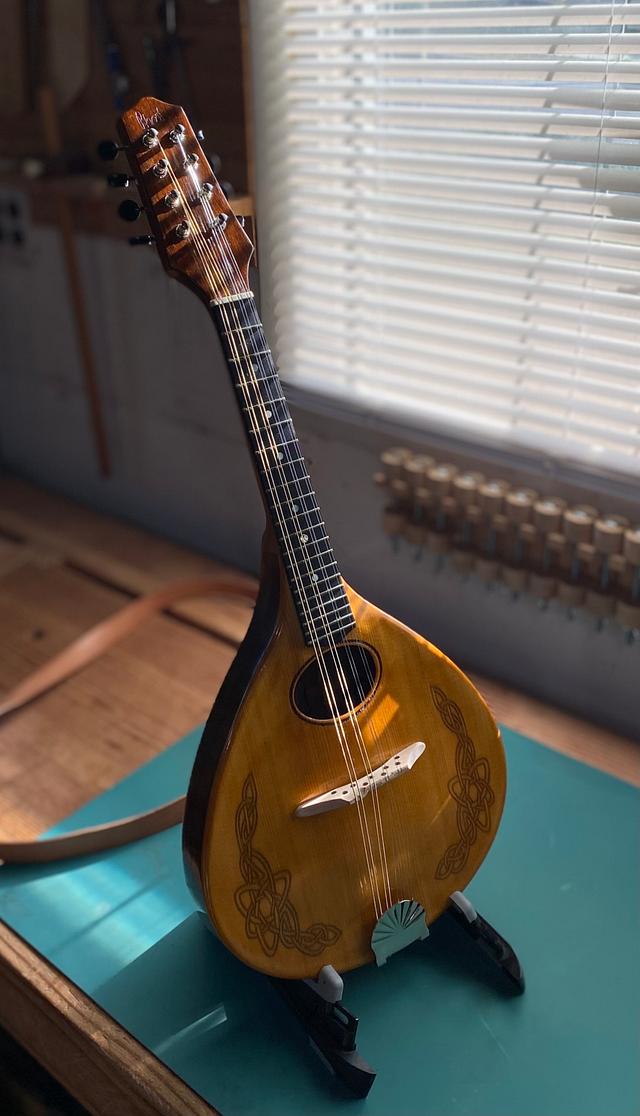 Celtic Style Mandolin - Woodworking Project by Rhoots - Craftisian