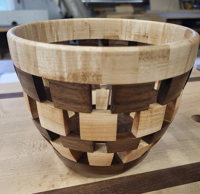 Open Segment Bowl - Woodworking Project by Eric - the "Loft" - Craftisian