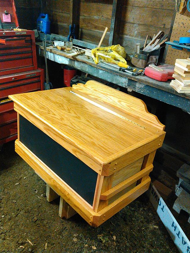 toy box - Woodworking Project by spence - Craftisian