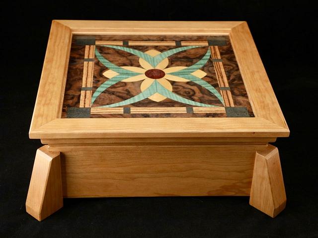Art Deco Themed Box - Woodworking Project by SplinterGroup - Craftisian