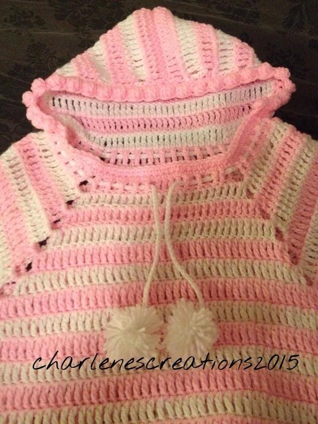 Crochet Child's Poncho - Needleworking Project by CharlenesCreations ...