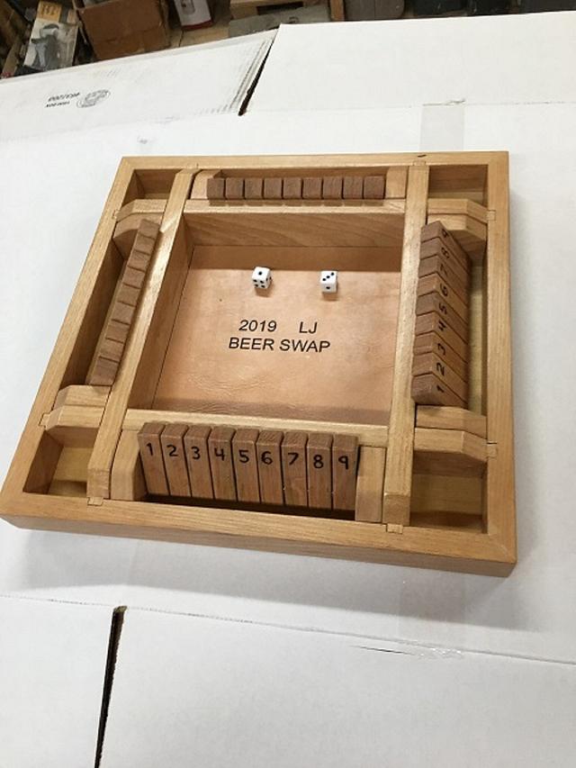 Beer Drinking Game for Beer Swap - Woodworking Project by duckmilk ...
