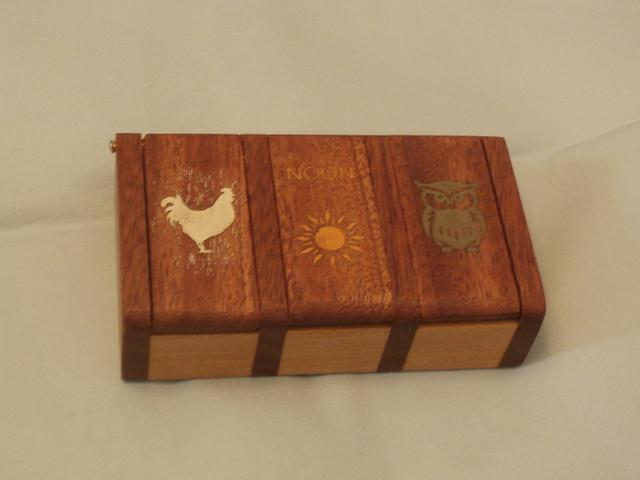 Small pill, vitamin pill box - Woodworking Project by 987Ron - Craftisian