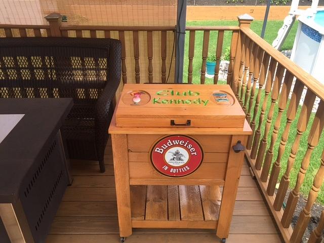 cowboy cooler - Woodworking Project by Kevin Kennedy - Craftisian