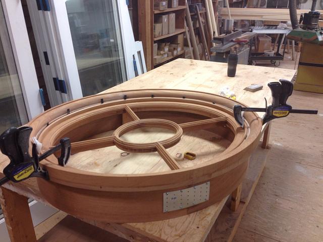 Oval skylight - Woodworking Project by David A Sylvester - Craftisian