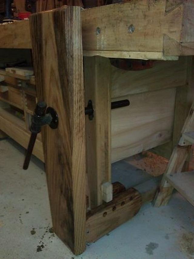 Finally, a leg vice. - Woodworking Project by Don - Craftisian