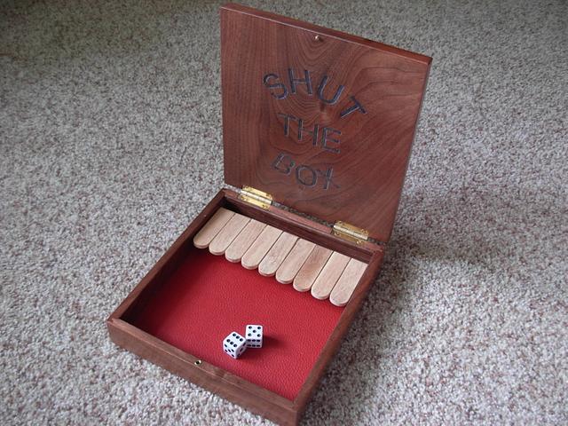 Shut the Box Game - Woodworking Project by Jim Jakosh - Craftisian