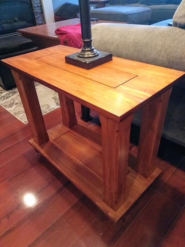 End Table 🔸️ - Woodworking Project by MrRick - Craftisian