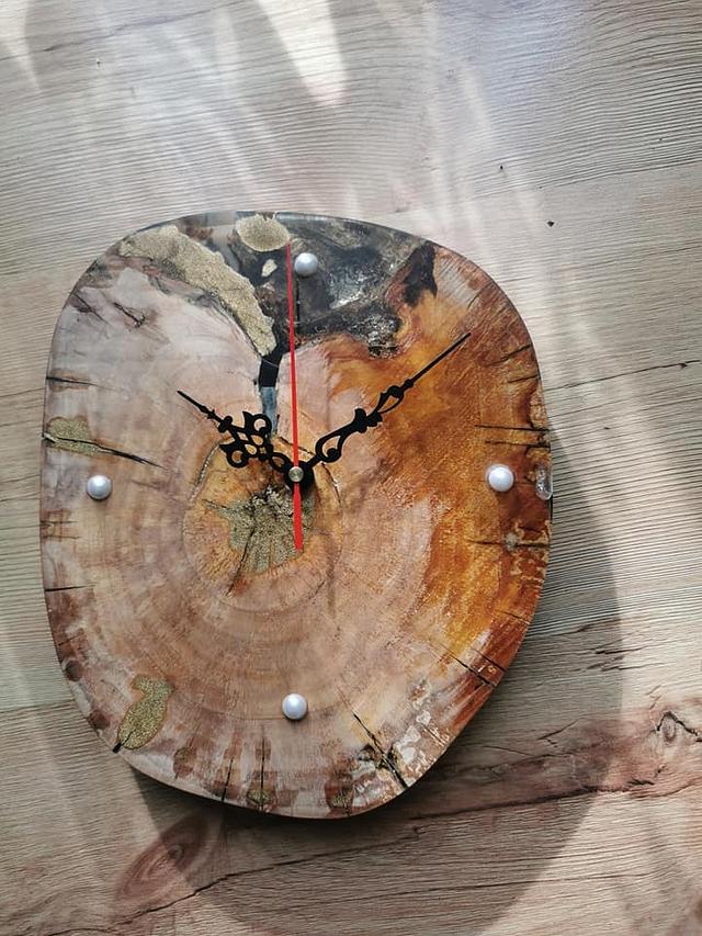 Wood quartz wall clock - Woodworking Project by Gintaras - Craftisian