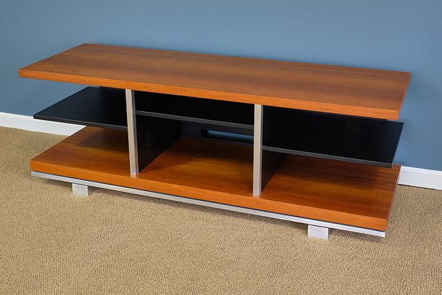 Teak and Aluminum Audio/Video Console - Woodworking Project by Ron ...