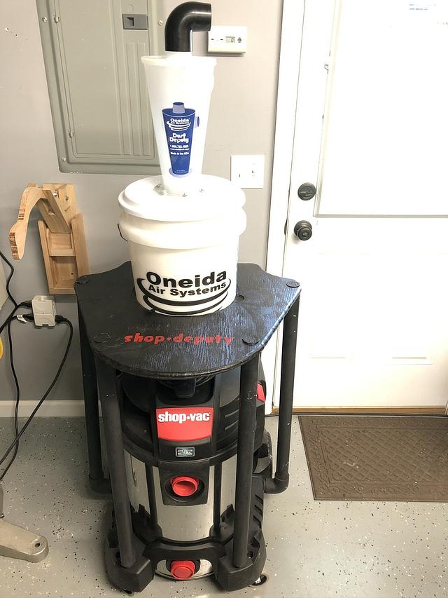 Shop vacuum conversion - Woodworking Project by Steel60 - Craftisian