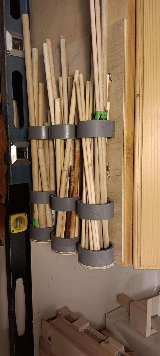 Dowel Storage 🔸️ - Woodworking Project by MrRick - Craftisian