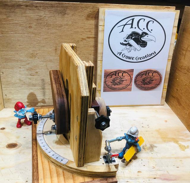 The ultimate wheelmaking jig for easy making of tractor wheels, truck ...