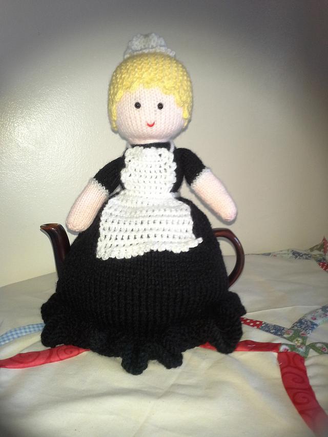 maid teacosy - Needleworking Project by MilmoCreations - Craftisian
