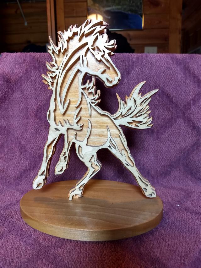 Stallion - Woodworking Project by BIGREDD - Craftisian
