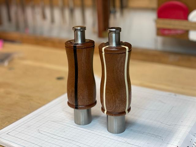 Salt and pepper grinders - Woodworking Project by RyanGi - Craftisian