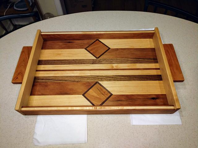 Serving tray - Woodworking Project by Galvipa - Craftisian