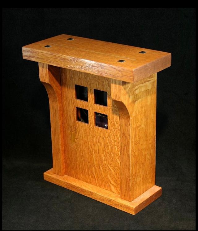 Mission Arts And Crafts Door Bell Cover. - Woodworking Project by James ...