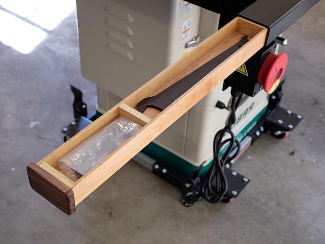 Grizzly G0899 Table Saw Fence Rail Storage Drawers - Woodworking ...