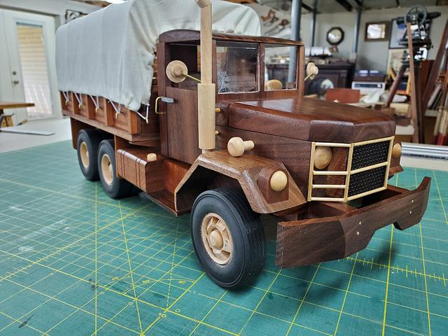 Mil truck - Woodworking Project by Tim0001 - Craftisian