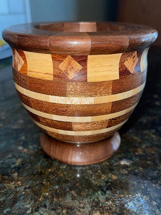 Small bowl w/Diamond Design - Woodworking Project by awsum55 - Craftisian