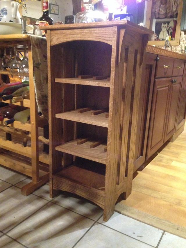 Wine rack - Woodworking Project by firemedic836 - Craftisian