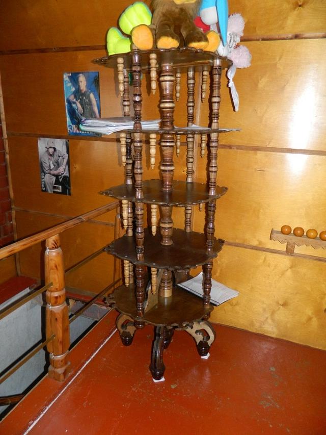 Rotating shelf ( bookshelf ) - Woodworking Project by Ganchik - Craftisian