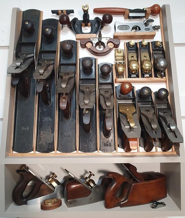 Hand plane Rack - Woodworking Project by Brit - Craftisian